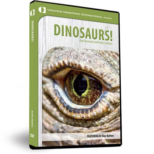 Dinosaurs! DVD with Dr. Don Batten, Creation Ministries International