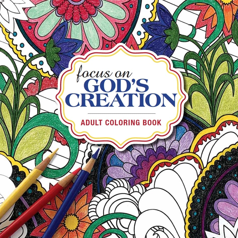 Focus on God's Creation Adult Coloring Book by Focus Press