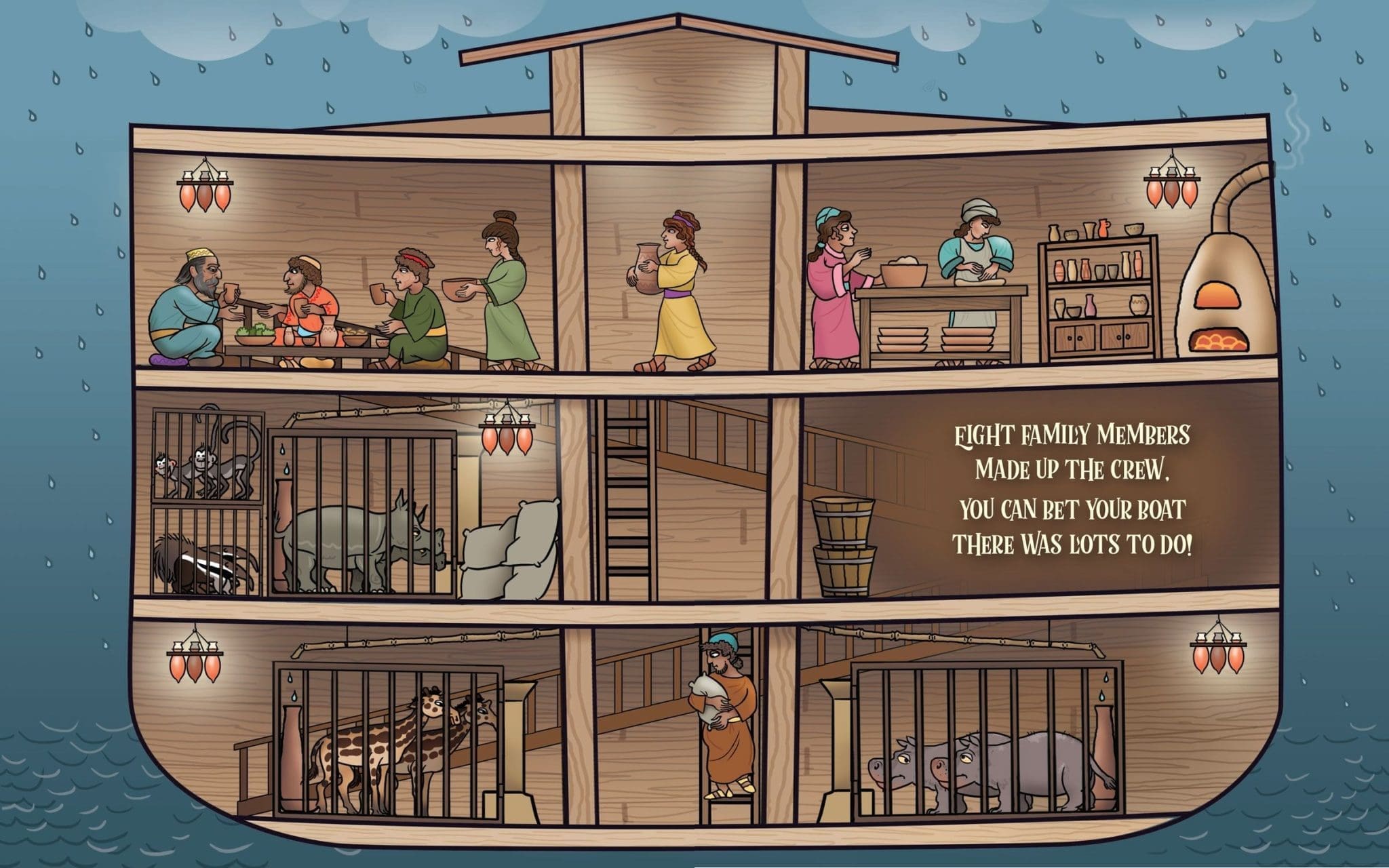 Inside Noah's Ark 4 Kids by Becki Dudley | MB
